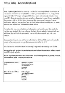 Privacy-Notice-for-Summary-Care-Record – The Mount Group Practice
